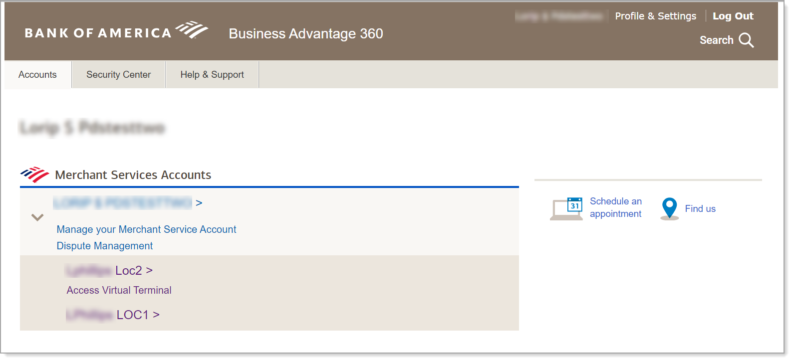 Virtual Terminal Access - Merchant Help